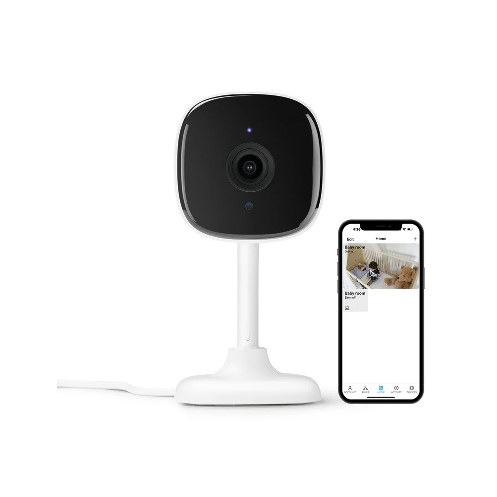 Merkury Smart MI-CW051-199W 1080P Smart Indoor Camera with Voice ...
