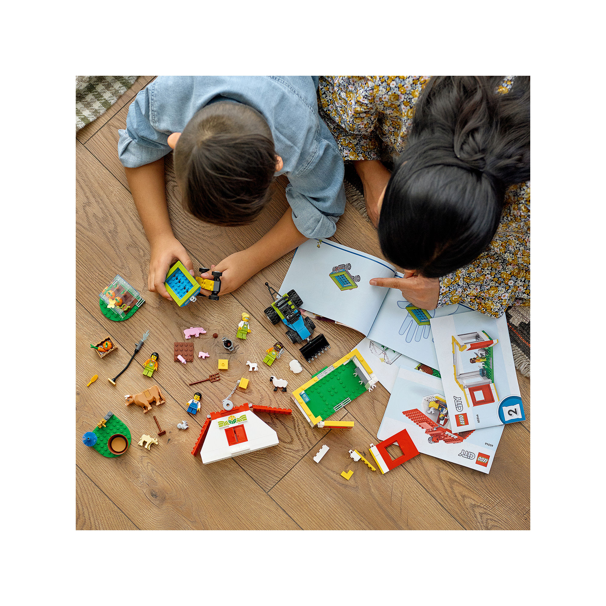 LEGO 60346 City Barn & Farm Animals Building Set 195925405365 | eBay