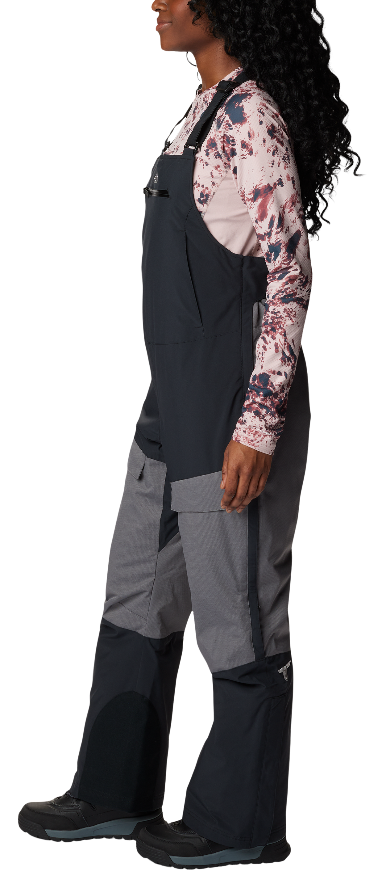 Columbia 2050911 Highland Summit Bibs for Ladies - Black - M ...