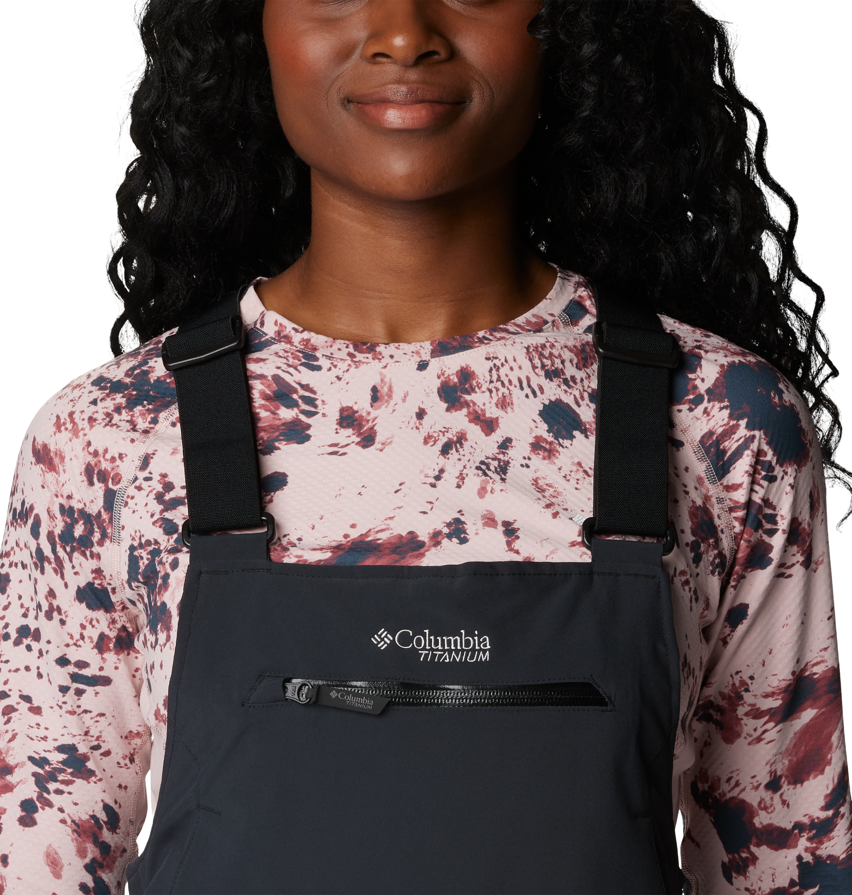 Columbia 2050911 Highland Summit Bibs for Ladies - Black - M ...
