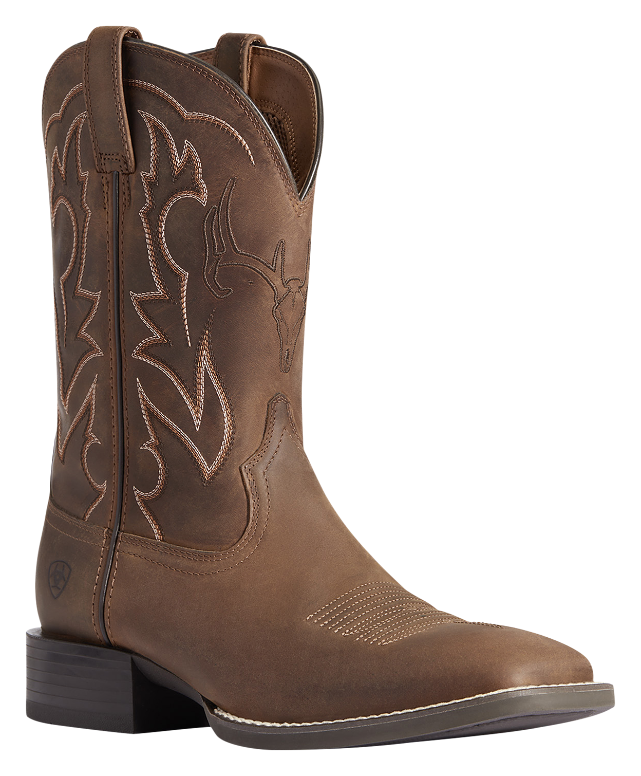 Ariat Sport Outdoor Western Boots for Men - Distressed Brown - 8.5M ...